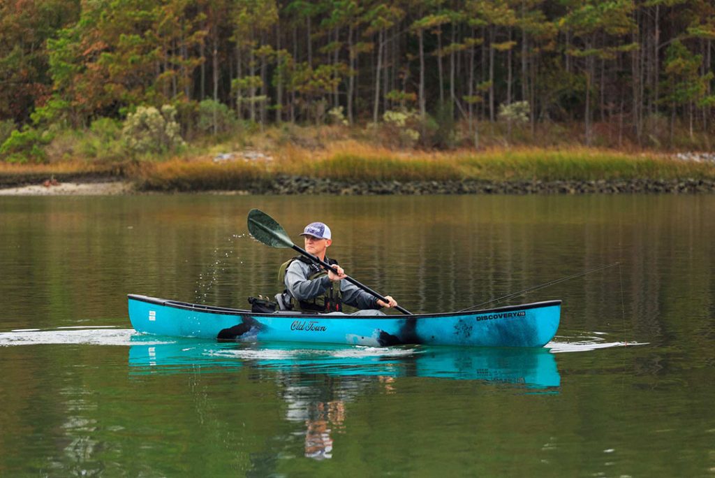 Old Town Discovery 119 Solo Sportsman Hybrid Review | Kayak Angler