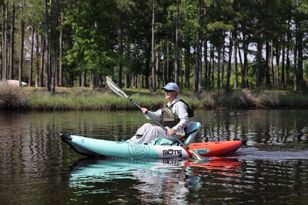 Inflatable Kayak Review: BOTE Zeppelin Aero 10 | Kayak Angler