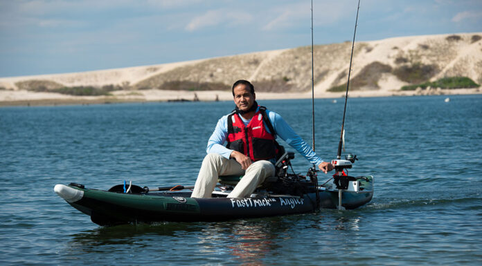 Inflatable Fishing Kayak Review: NRS Pike Pro | Kayak Angler