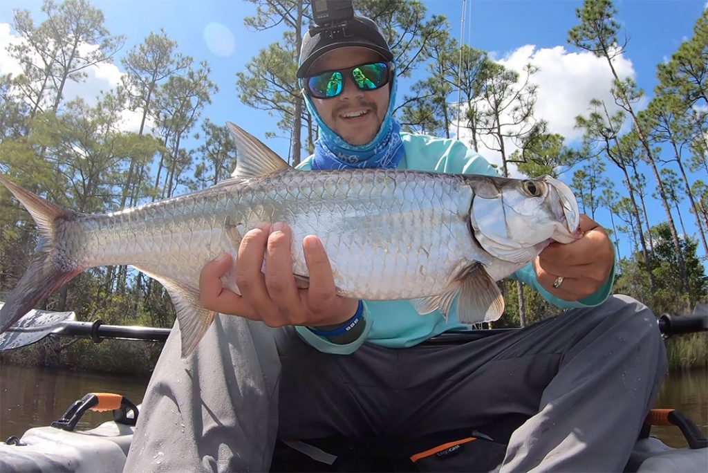 Inshore Tarpon Fishing After Tropical Storm Fred (Video) | Kayak Angler