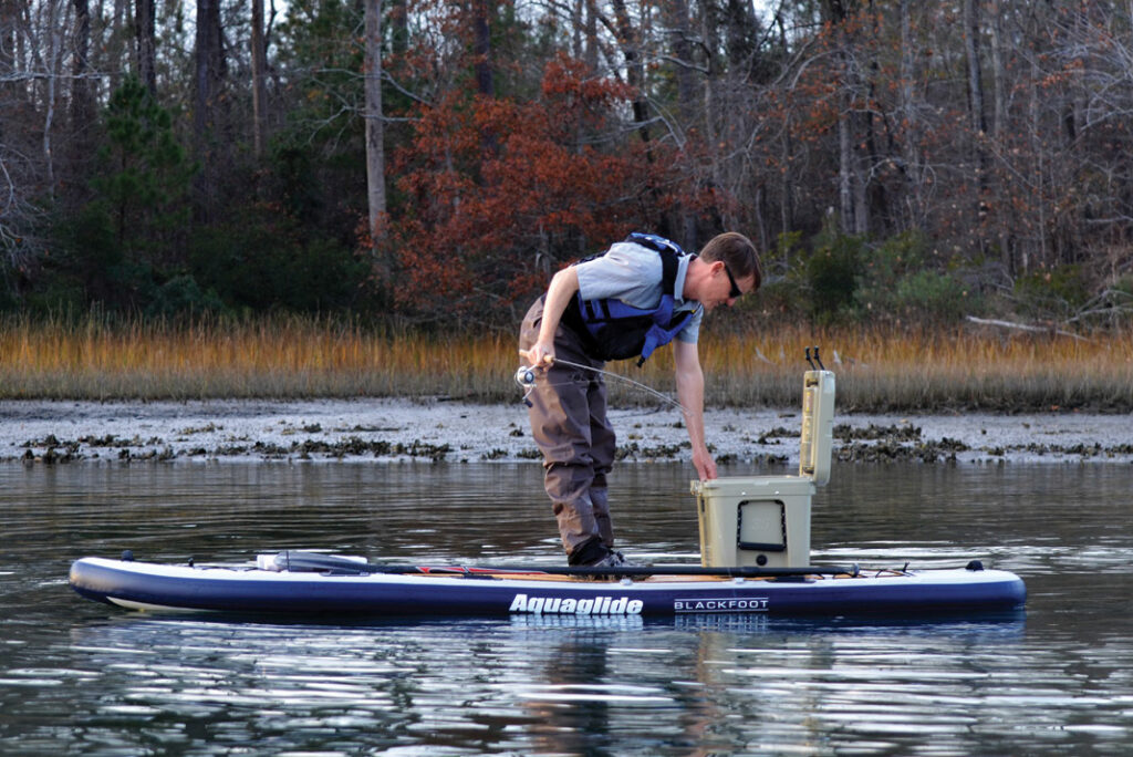 Paddleboard Review: Aquaglide Blackfoot ISUP Angler | Kayak Angler
