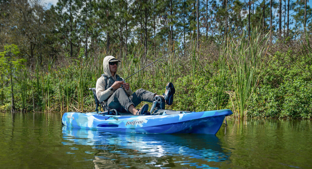Feelfree Kayaks Launches New 10’ Pedal Kayak Based On Popular Platform ...