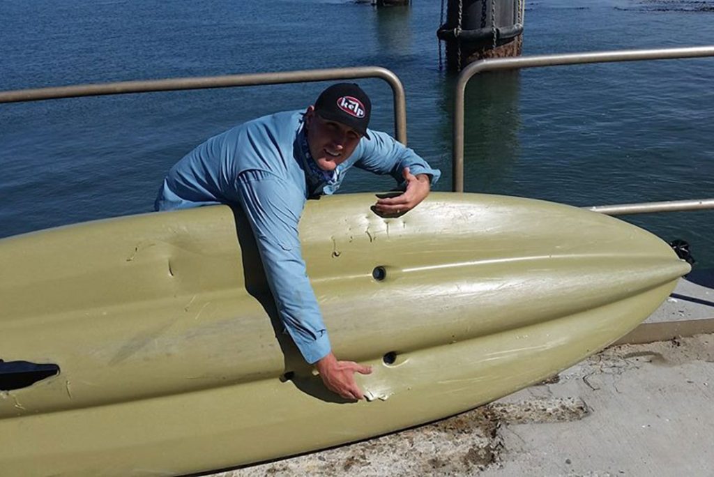 How I Survived A Great White Shark Attack | Kayak Angler