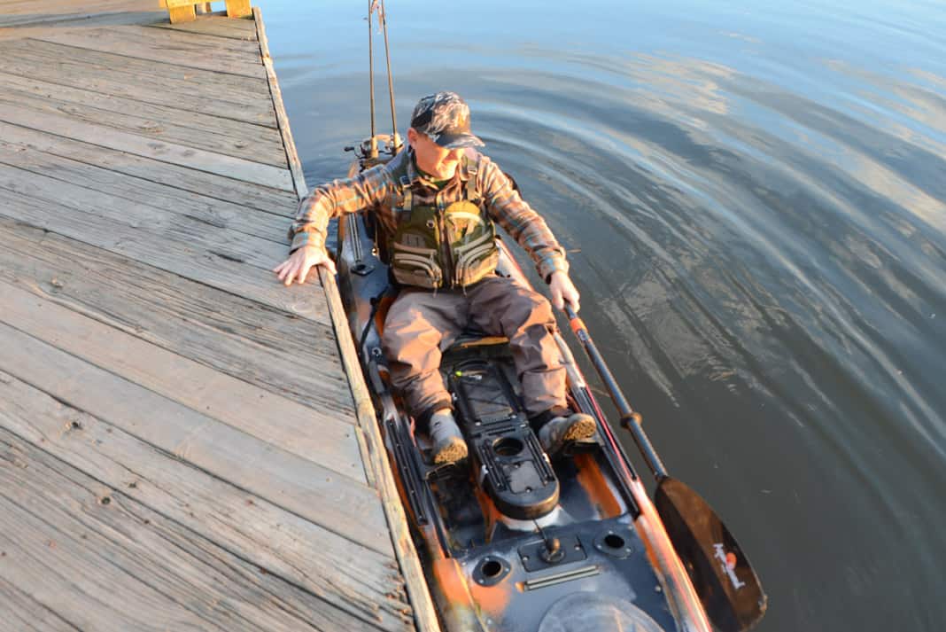 How To Get In A Fishing Kayak From A Dock | Kayak Angler