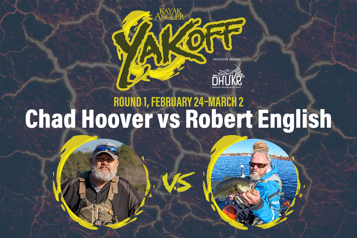 YakOff Awards Round 1: Chad Hoover vs Robert English | Kayak Angler