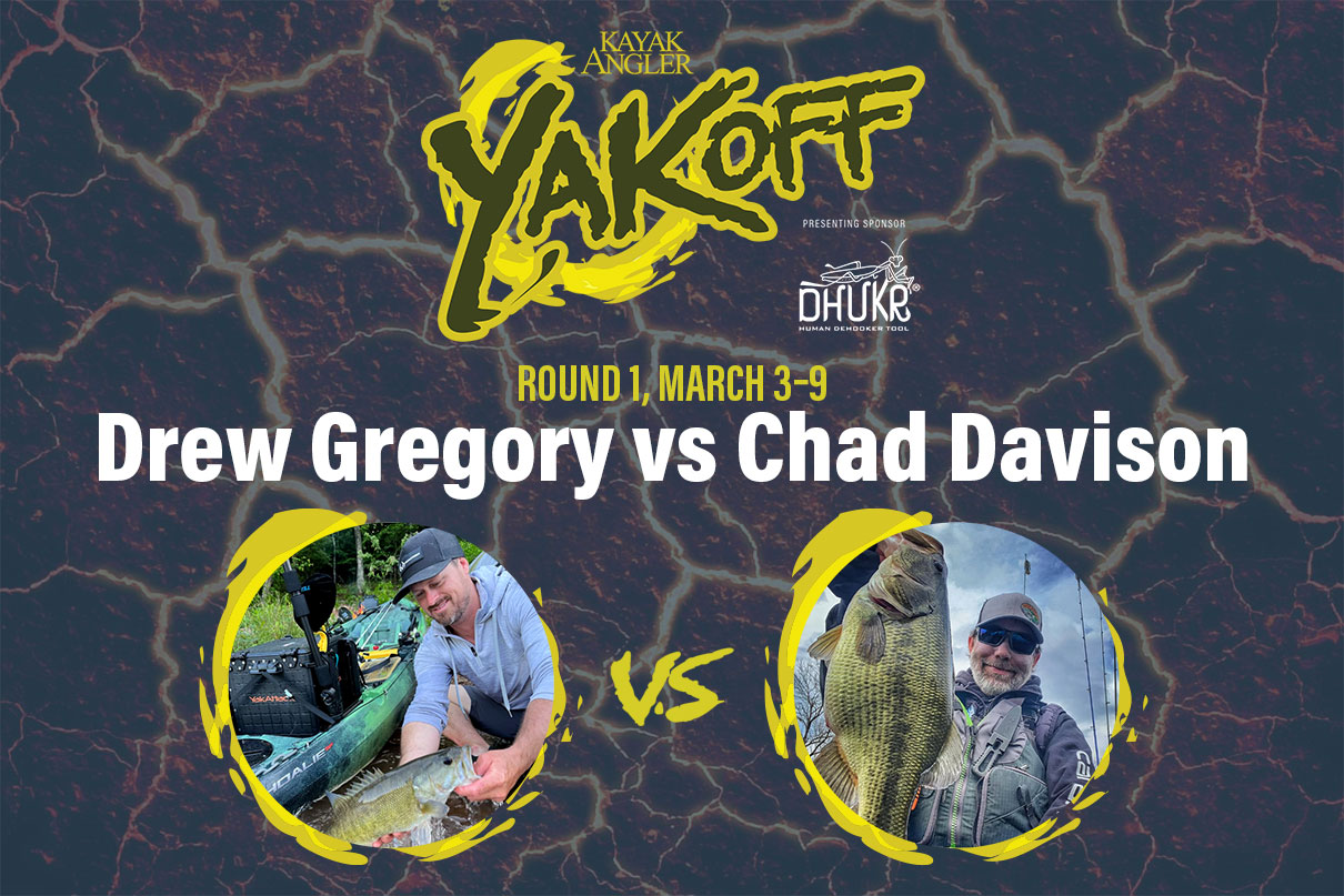 YakOff Awards Round 1: Drew Gregory vs Chad Davison | Kayak Angler