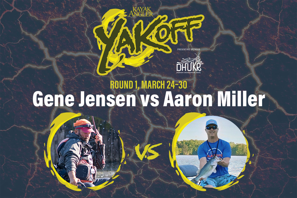 YakOff Awards Round 1: Gene Jensen vs Aaron Miller | Kayak Angler