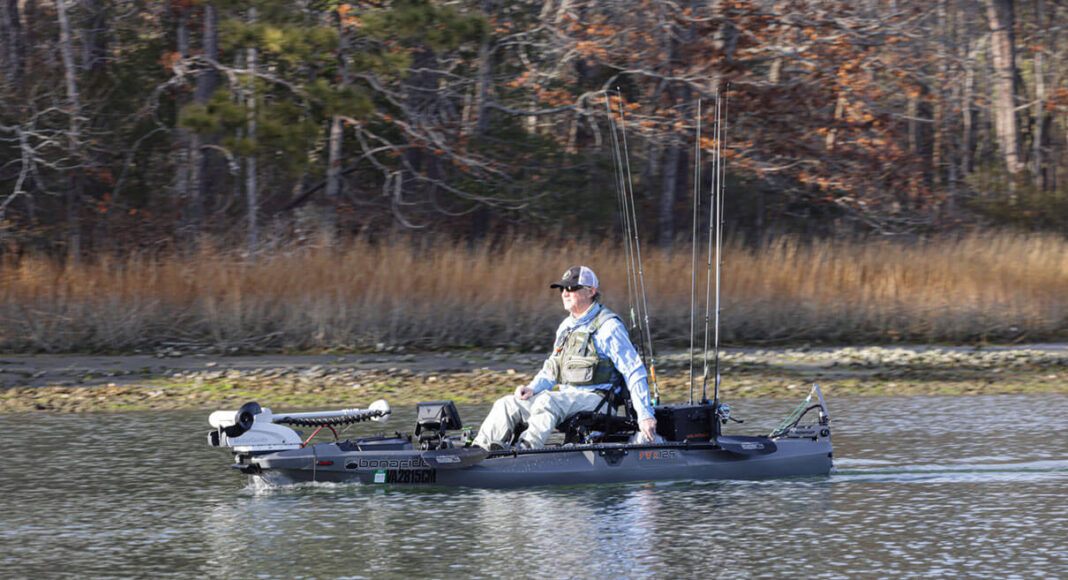 Motorized Kayak Review: Bonafide PWR129 | Kayak Angler