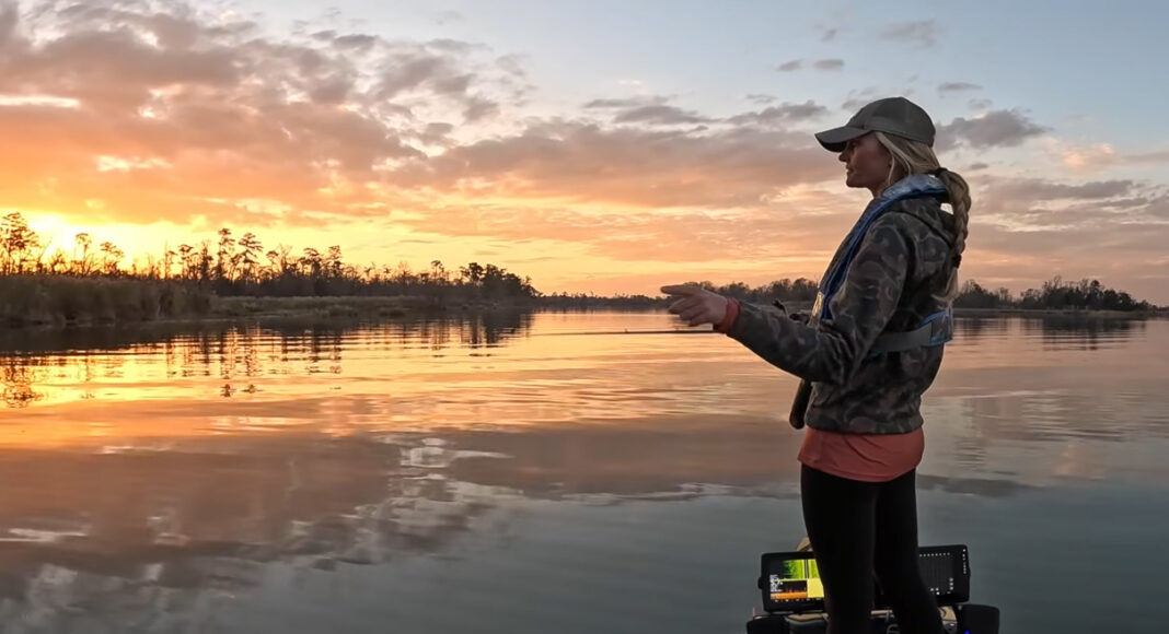 Pro Angler Kristine Fischer Launches Her Dream Fishing Kayak (Video ...
